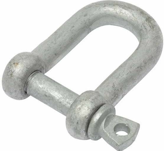 Galvanised Dee Shackles - Seaware